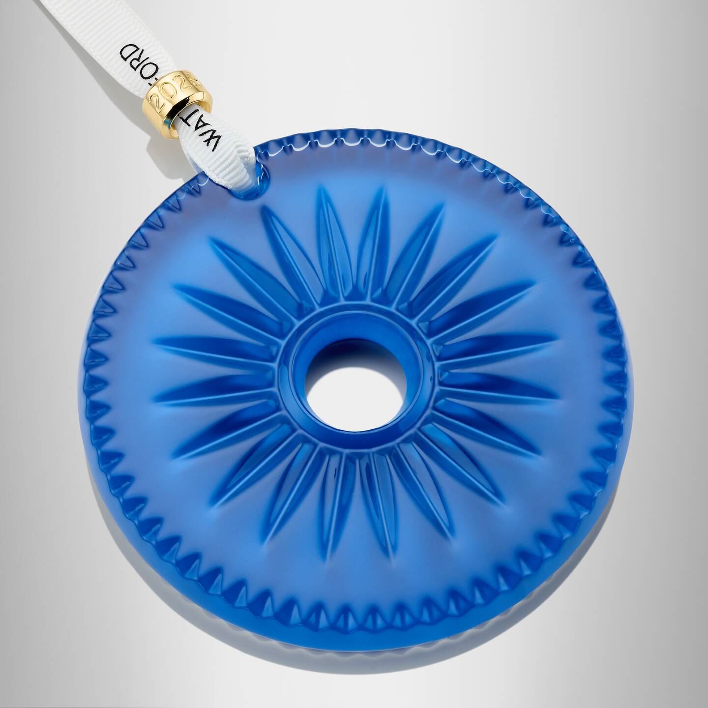 New Year 2026 Firework Blue Disc Ornament | Waterford