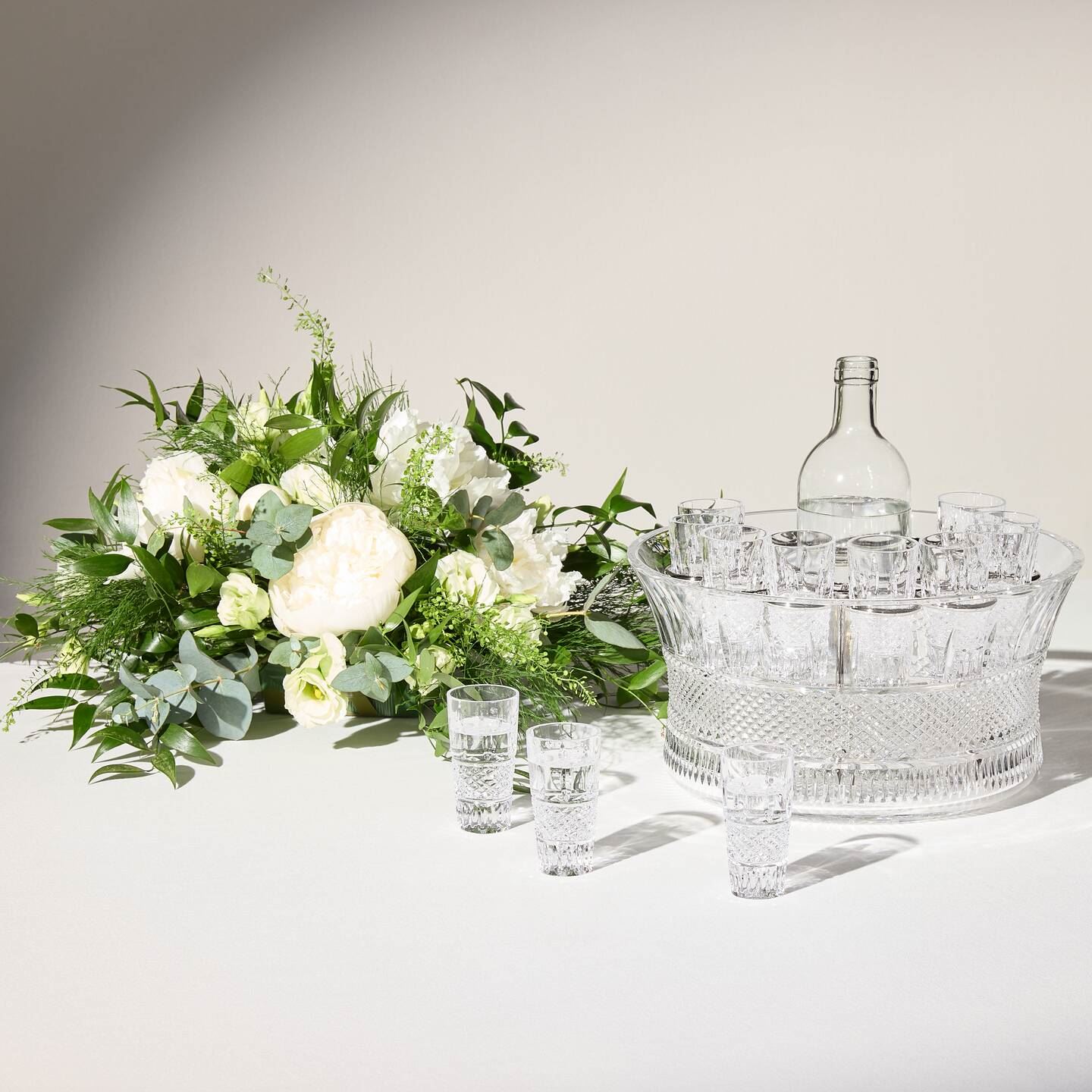 Irish Lace Vodka Centerpiece, Set of 13 | Waterford